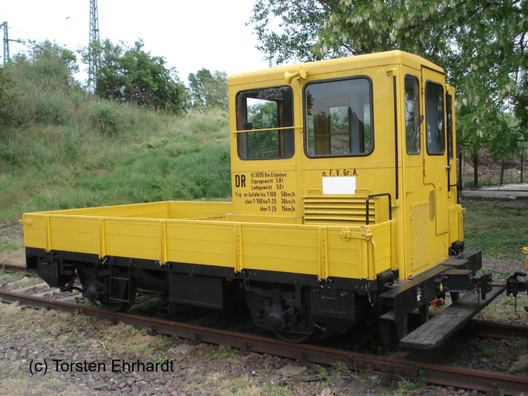 Bahndienstfahrzeuge SKL, SKL Kran und Anhänger - Magdeburger ...