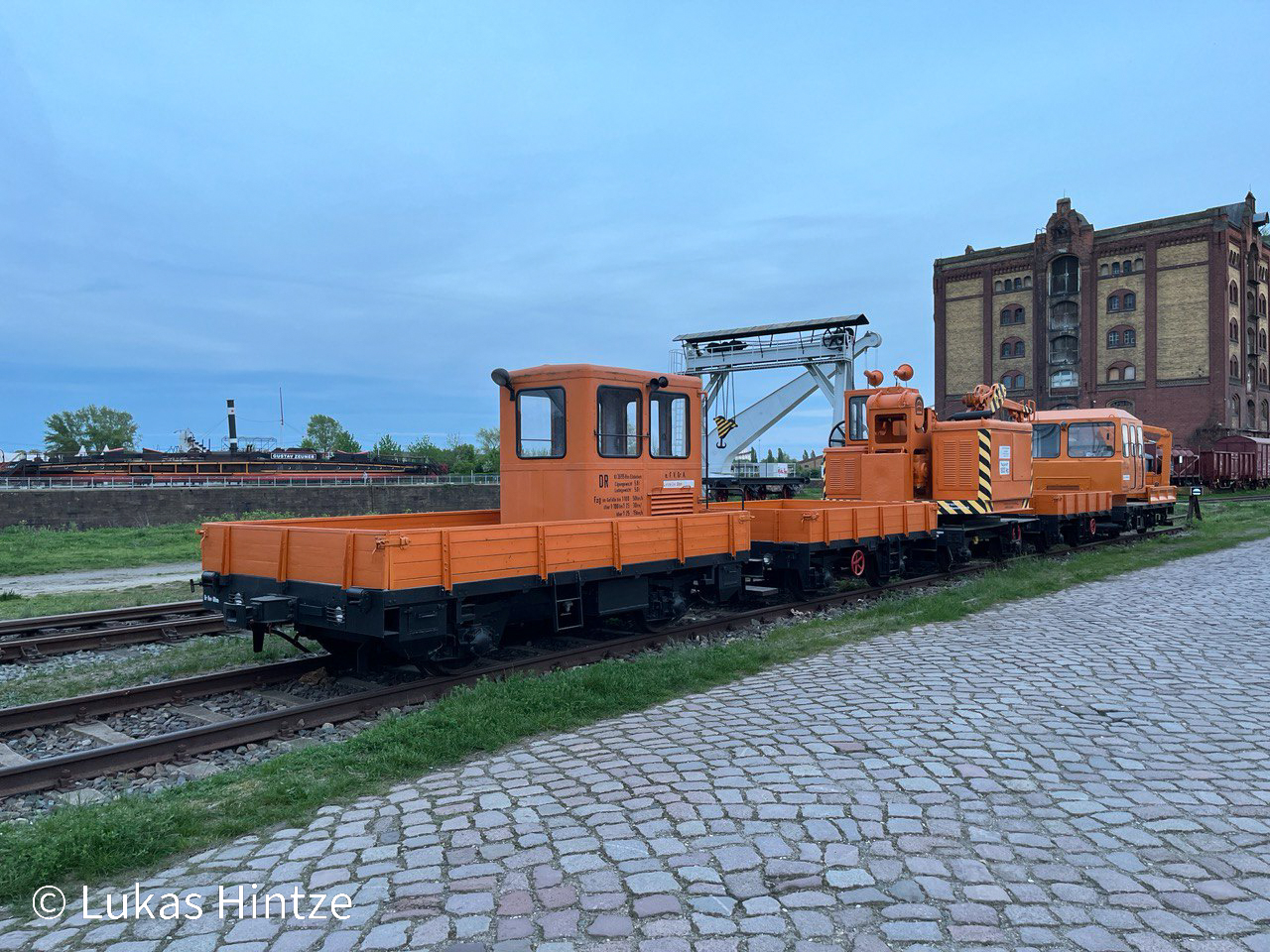 Bahndienstfahrzeuge SKL, SKL Kran und Anhänger - Magdeburger ...